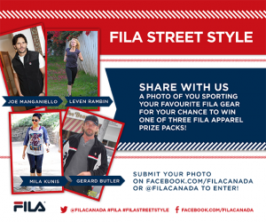 Fila Street Style Contest - Free Stuff Finder Canada