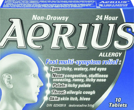 Free Sample Aerius Allergy Relief - Free Stuff Finder Canada