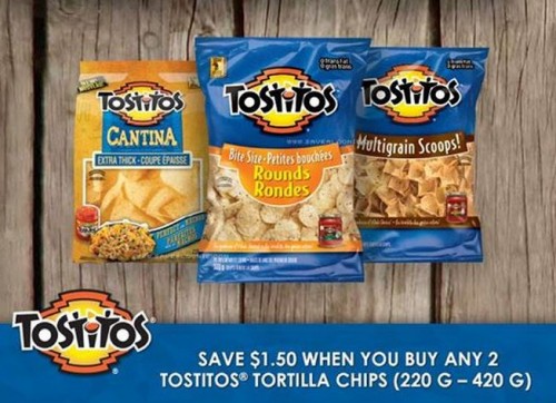 Coupon: Tostitos Tortilla Chips & Salsa | Free Stuff Finder Canada