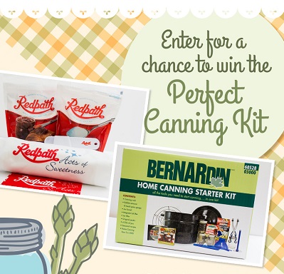 Enter Redpath Perfect Canning Kit Contest - Free Stuff Finder Canada
