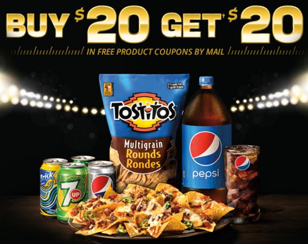 Pepsico Buy $20 Get $20 - Free Stuff Finder Canada