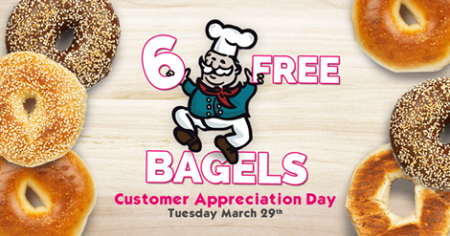 6 FREE Bagels from What a Bagel (March 29th) | Free Stuff Finder Canada