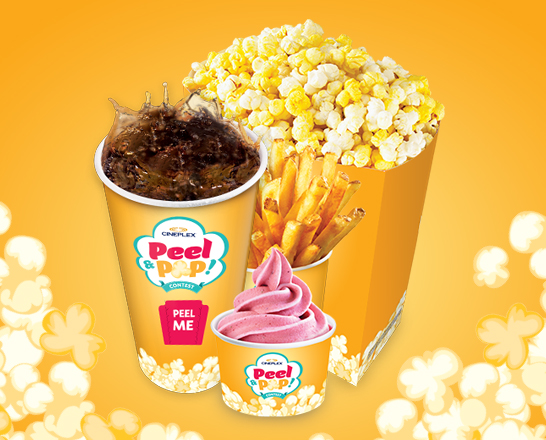 Enter Cineplex Peel & Pop Contest - Free Stuff Finder Canada