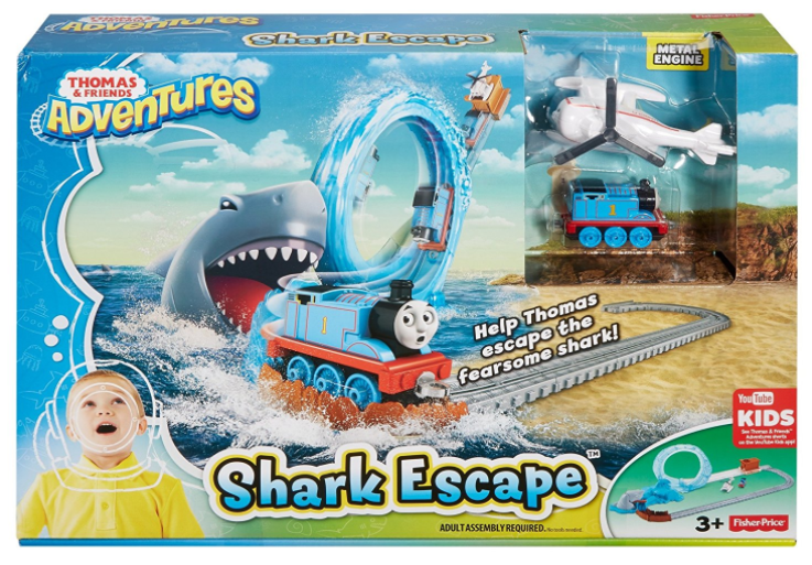 *HOT* $20 (Reg $30) Fisher-Price Thomas Train Shark Escape Track Set ...