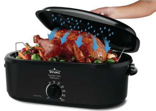 *HOT* $39 Rival Roaster Oven with Self-Basting Lid + FREE Pickup - Free ...