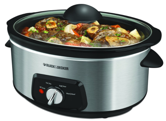 *HOT* $29.96 (Reg $55) Black & Decker Stainless Steel Slow Cooker ...